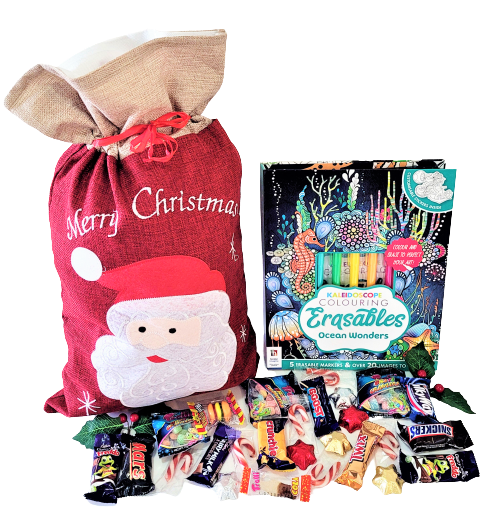 Santa Sack Gifts: Colouring Book | Chocolat Fleurs Australia ...